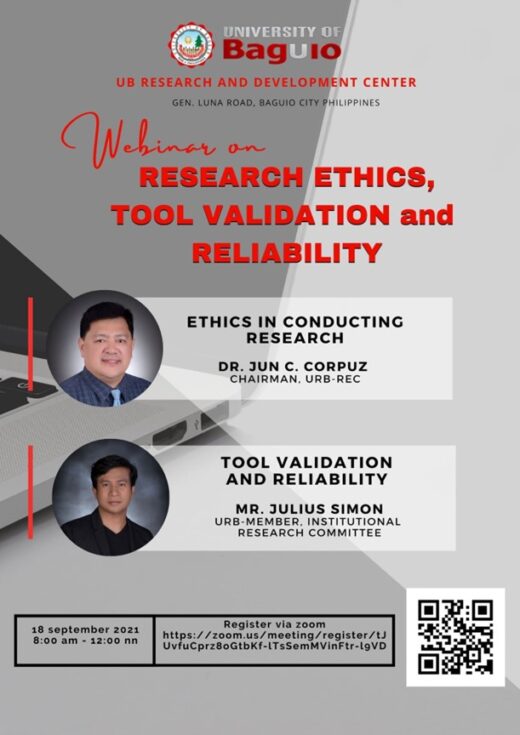 Research Ethics And Tool Validation And Reliability