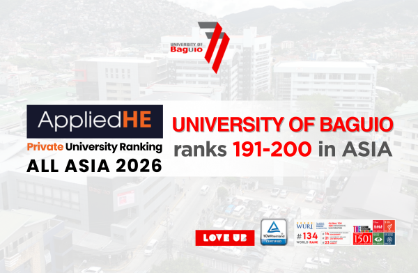 University of Baguio Earns Spot in the AppliedHE Private University ...